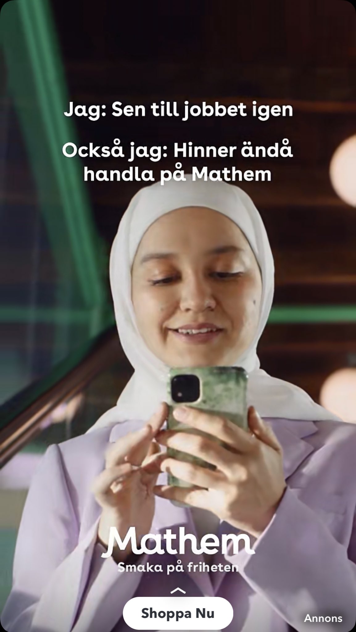 Mathem stoppade annons med slöja – detta hände sedan » Samnytt