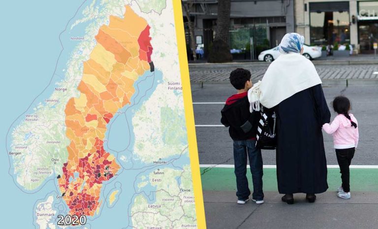 Ny interaktiv karta visar Sveriges demografiska förvandling » Samnytt