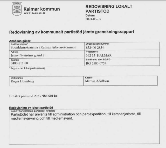 Barometern kritiseras för hyckleri - granskar endast SD:s partistöd ...